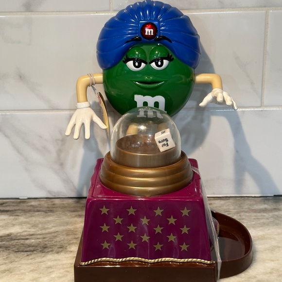 M&M'S | Other | Mm Chocolate Candy Dispenser Fun Fortunes Madame Green ...